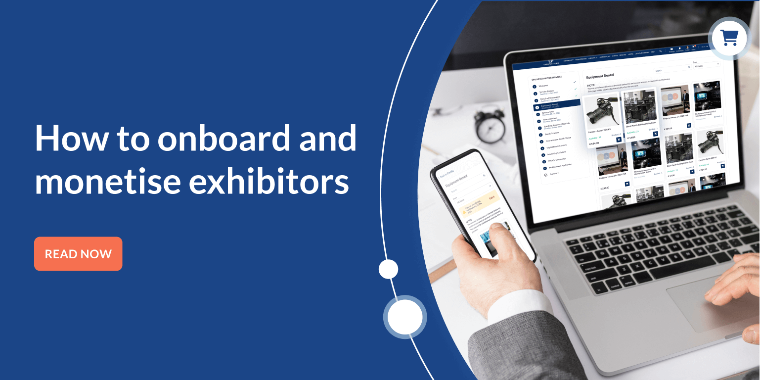 VIDEO: How to onboard and monetise exhibitors | ExpoPlatform