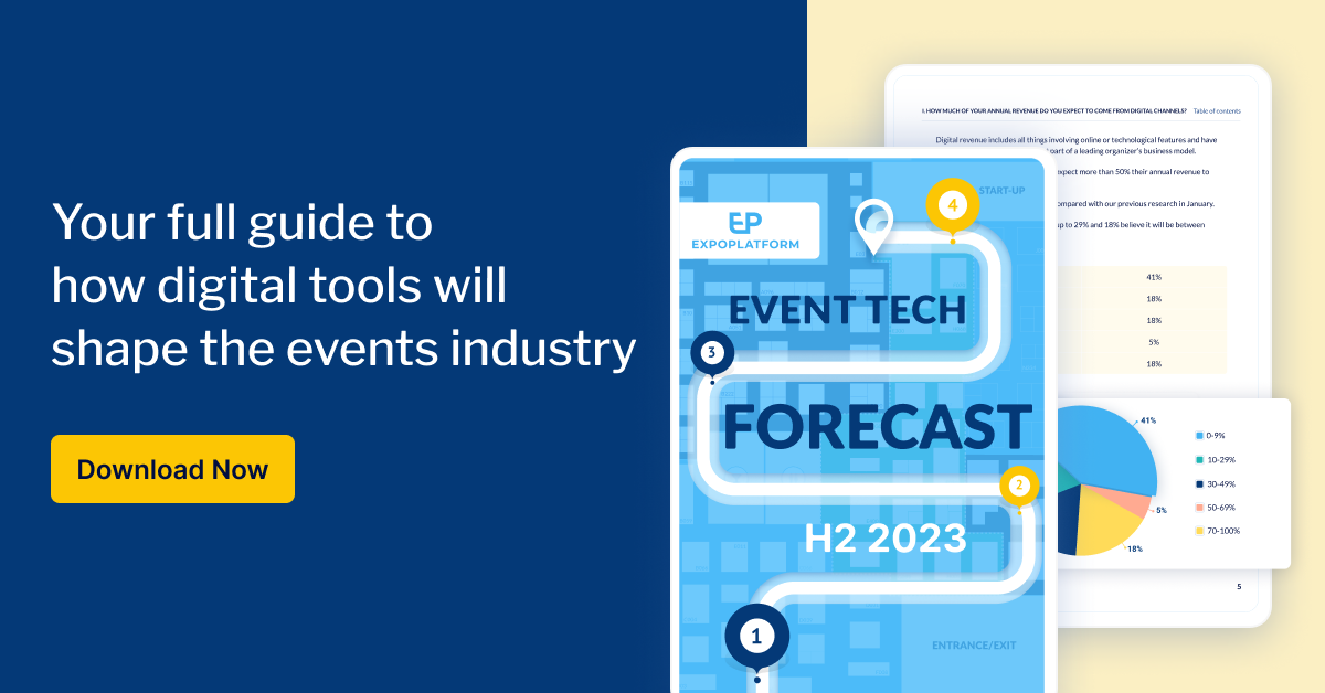 Event Tech Forecast H2 2023 | ExpoPlatform