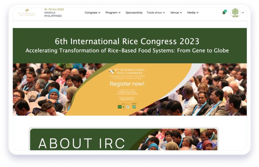 International Rice Congress 2023 | ExpoPlatform
