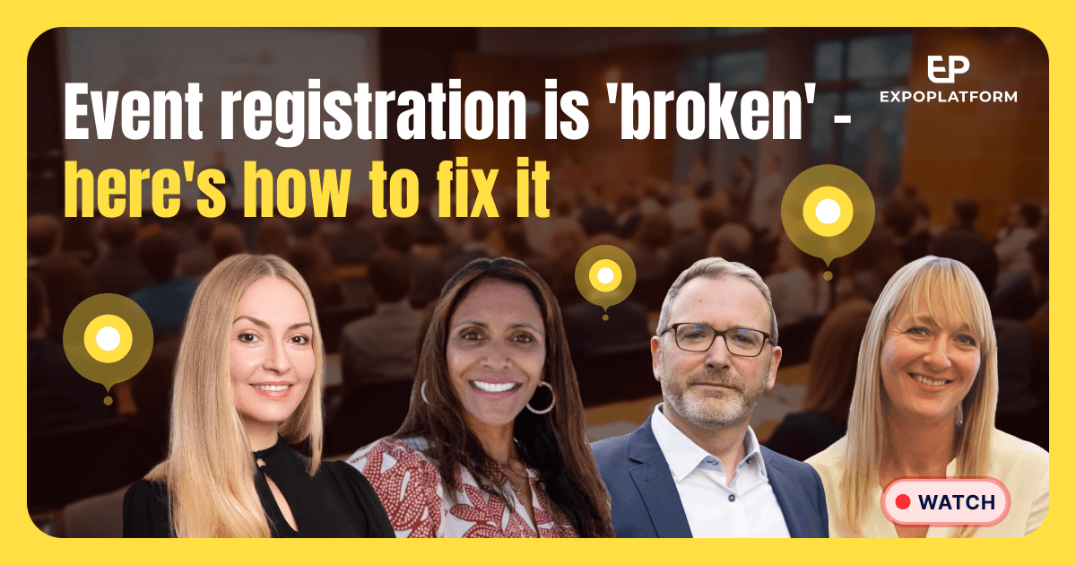 Event registration data ‘is broken’ – here’s how to fix it